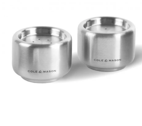 Cole & Mason Burley Salt & Pepper Shaker Set - 4cm– Dovemill